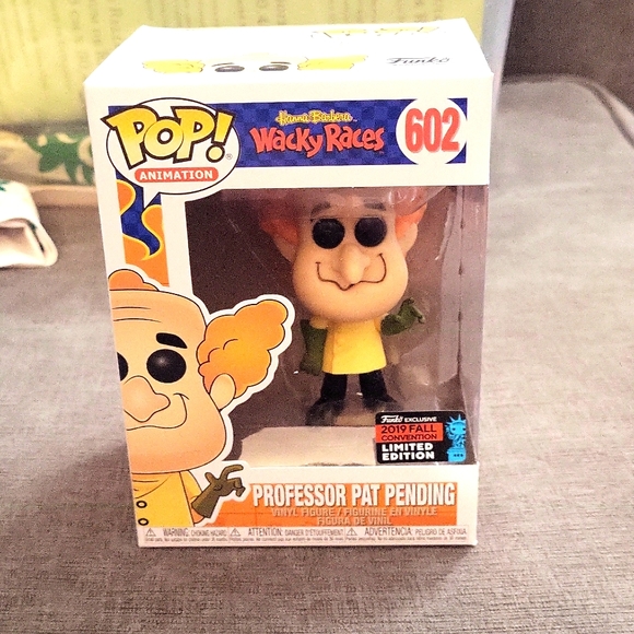 Funko | Toys | Funko Pop 62 Professor Pat Pending Hanna Barbera Comic ...